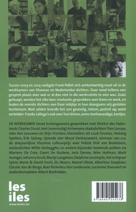 De werkkamer, Frank Pollet | 9789491545238 | Boeken | bol