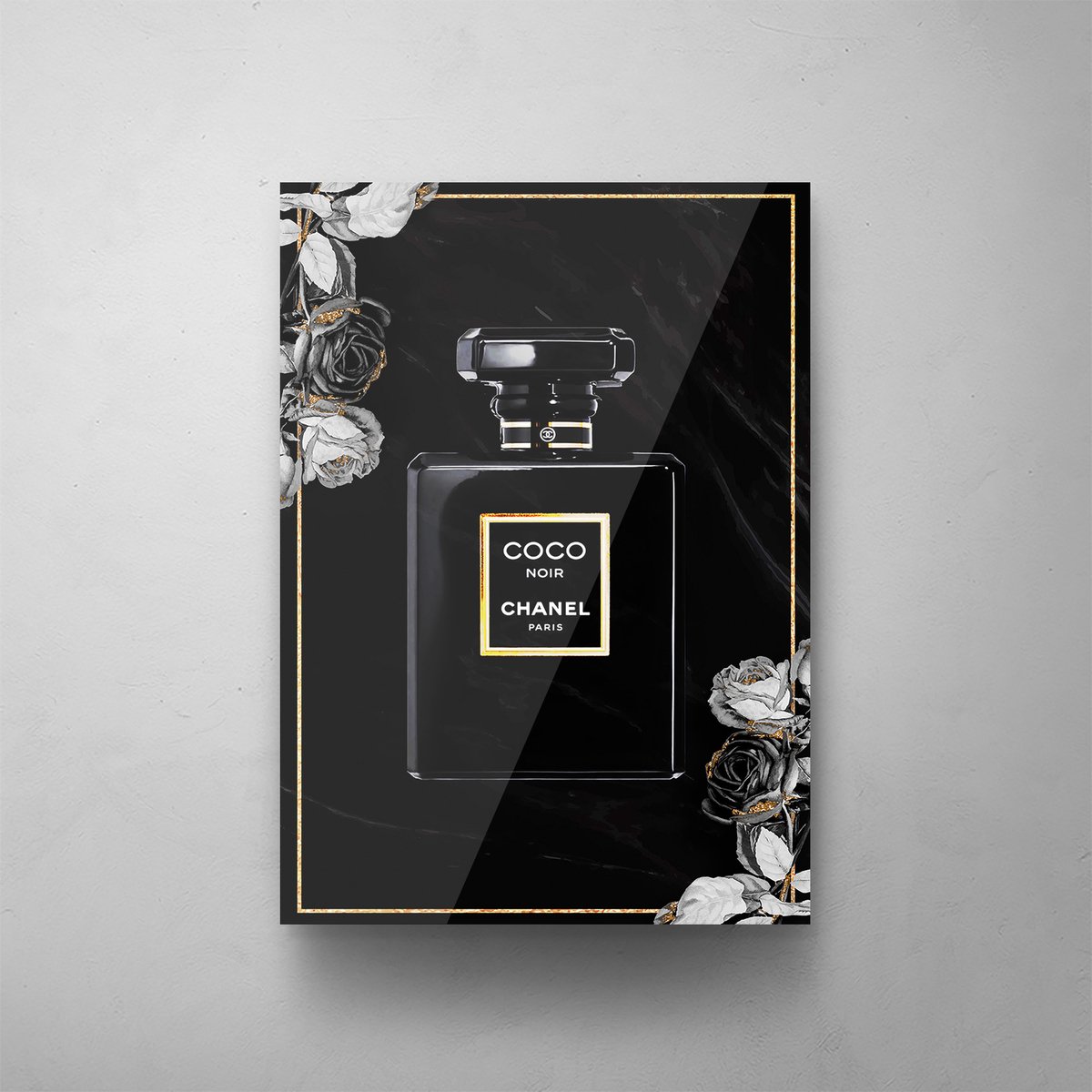 Artevue - Schilderij - Coco Chanel Plexiglas met luxe ophangsysteem ...