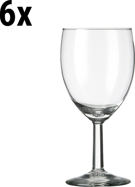 (6 stuks) Wijnglas - SAO PAULO - 290 ml | GGM Gastro | bol.com