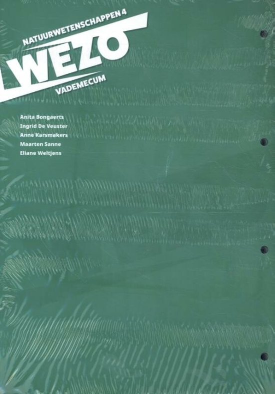 WEZO Natuurwetenschappen 4 Leerwerkboek | 9789049703578 | Maarten Sanne | Boeken | bol.com