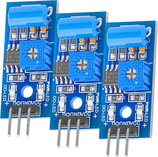 AZDelivery 3 x SW420 Vibration Shaker Vibration Sensor Module ...