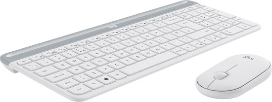 Slim Wireless Keyboard and Mouse Combo MK470 - OFFWHITE - CH - CENTRAL ...