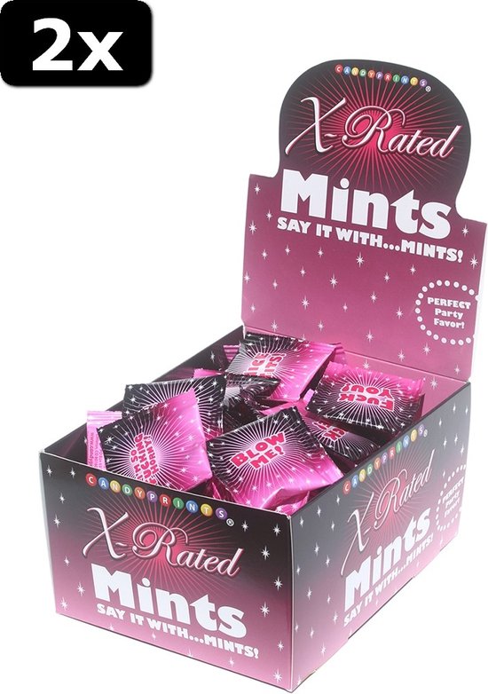 2x X-Rated Mints Display | bol.com