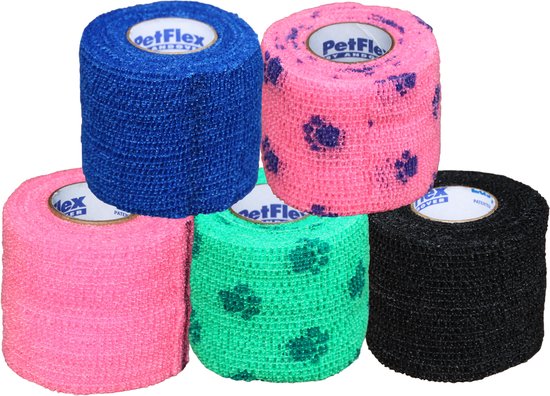 Bandage Petflex - Blauw - 5 cm | bol