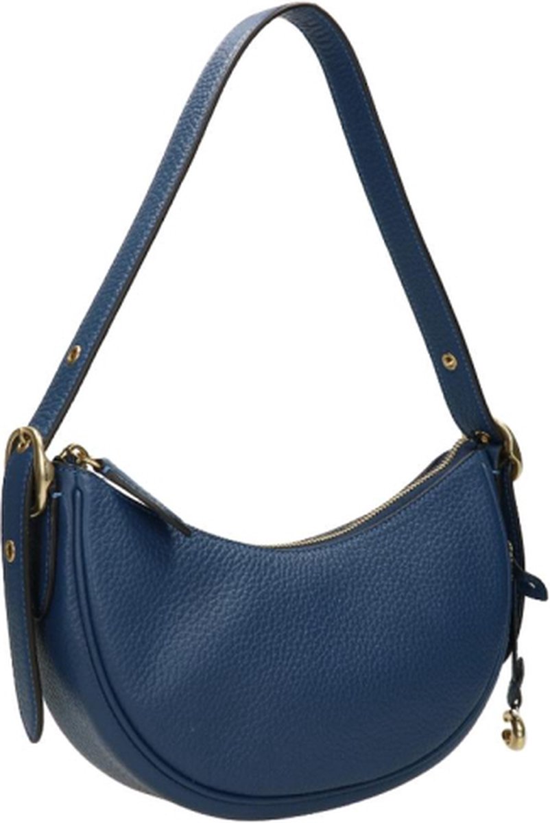 Coach Kleine Schoudertas / Crossbodytas - Dames - Leer - Luna - Blauw ...