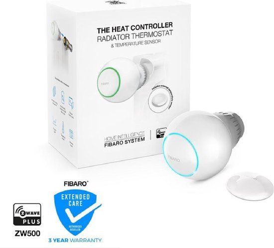 FIBARO The Heat Controller - Z-Wave - Starterpack incl. extra temperatuur sensor -... | bol.com