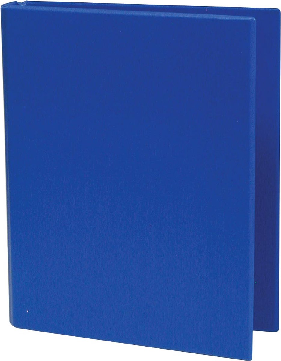 Ringmap formaat A5 2 ringen van 25 mm blauw | bol