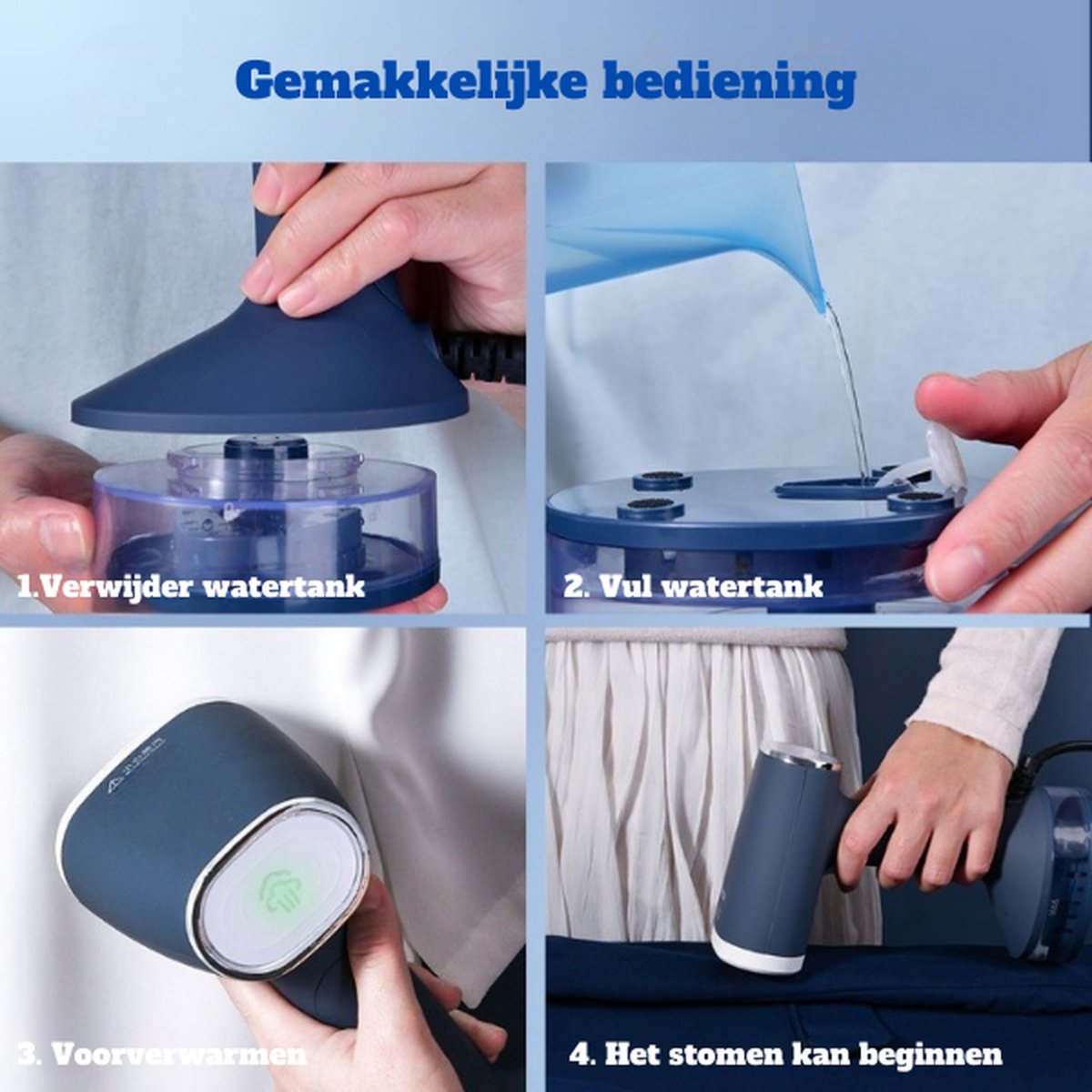 SteamO kledingstomer - handstomer - stoom apparaat - steamer voor ...
