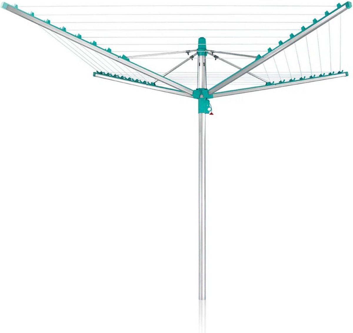 Leifheit linomatic 400 easy droogmolen incl. bodemhuls 40m | bol.com