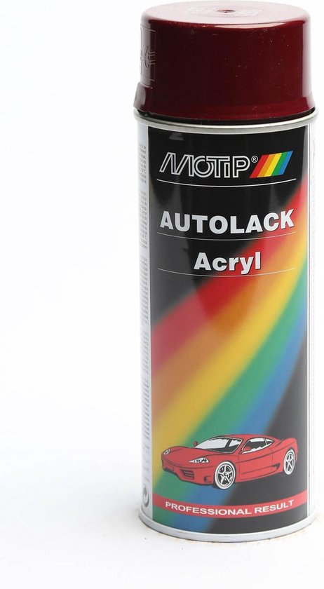 Motip 51575 - Autolak spuitbus - Rood - 400ml | bol