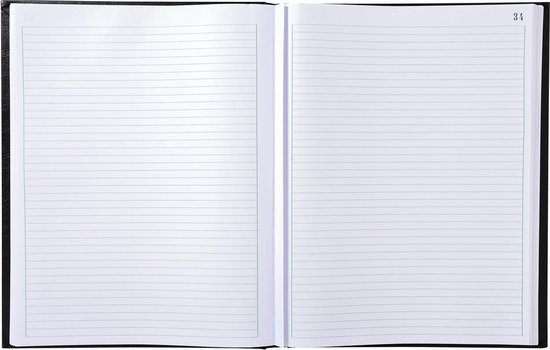 Register 32x25cm - Verslag/ Notulen Algemene Vergadering - 200 blad ...