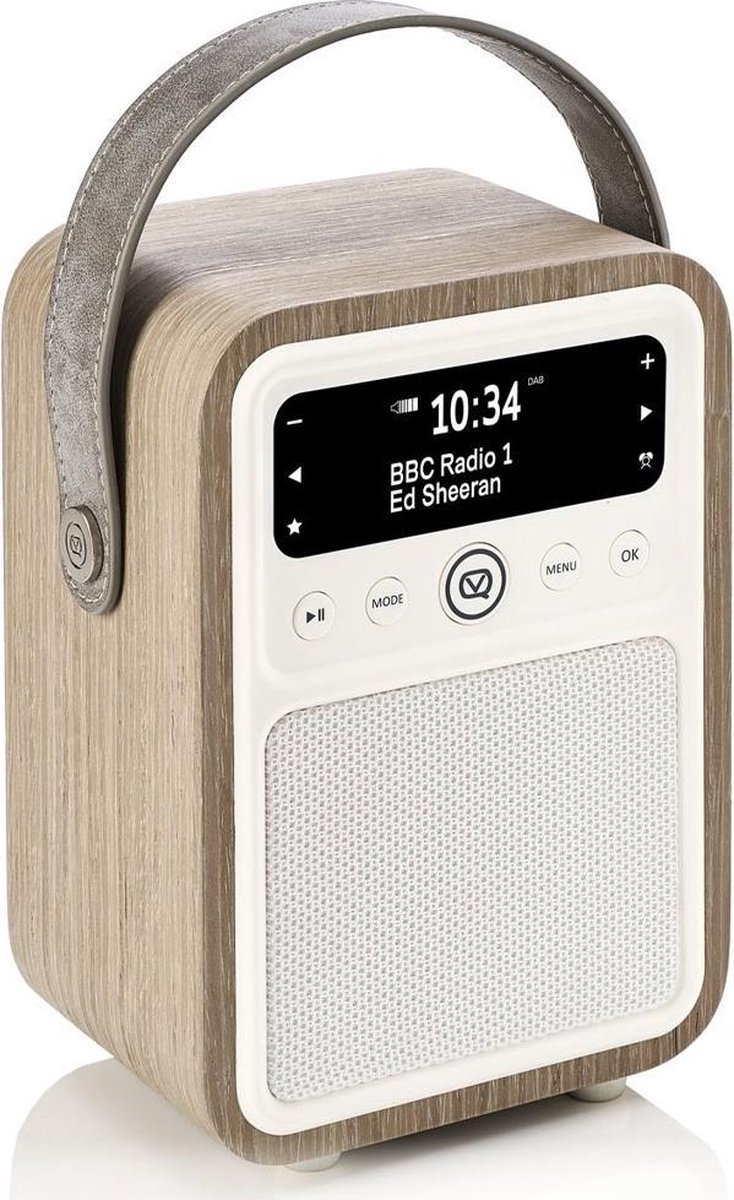 View Quest Wekker radio Wekker radio DAB+ - Eik | bol.com