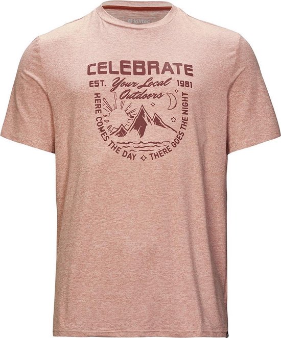 Killtec heren shirt Pematon roest - maat XXL | bol.com