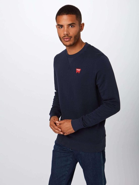 Wrangler SIGN OFF CREW Heren Trui - Maat M | bol.com