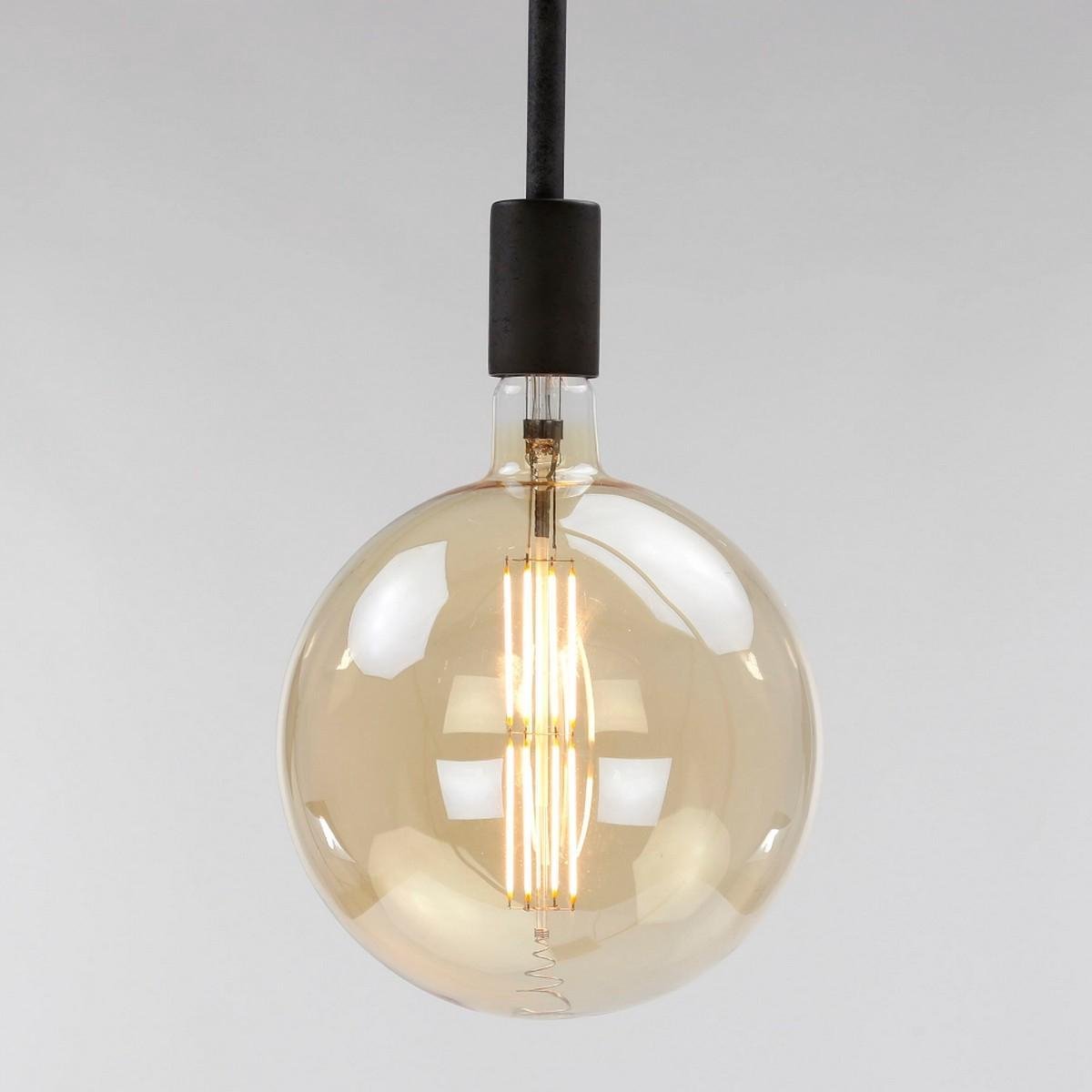 LED lamp gloeidraad bol 20 cm E27 amber | bol