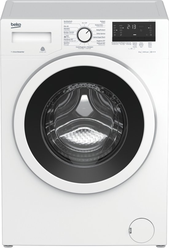 Beko WTV8140CSB1 - SteamCure™- Wasmachine | bol