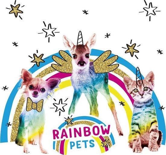 Totum Rainbow Pets - Diamond paint - kaarten met dieren versieren met ...