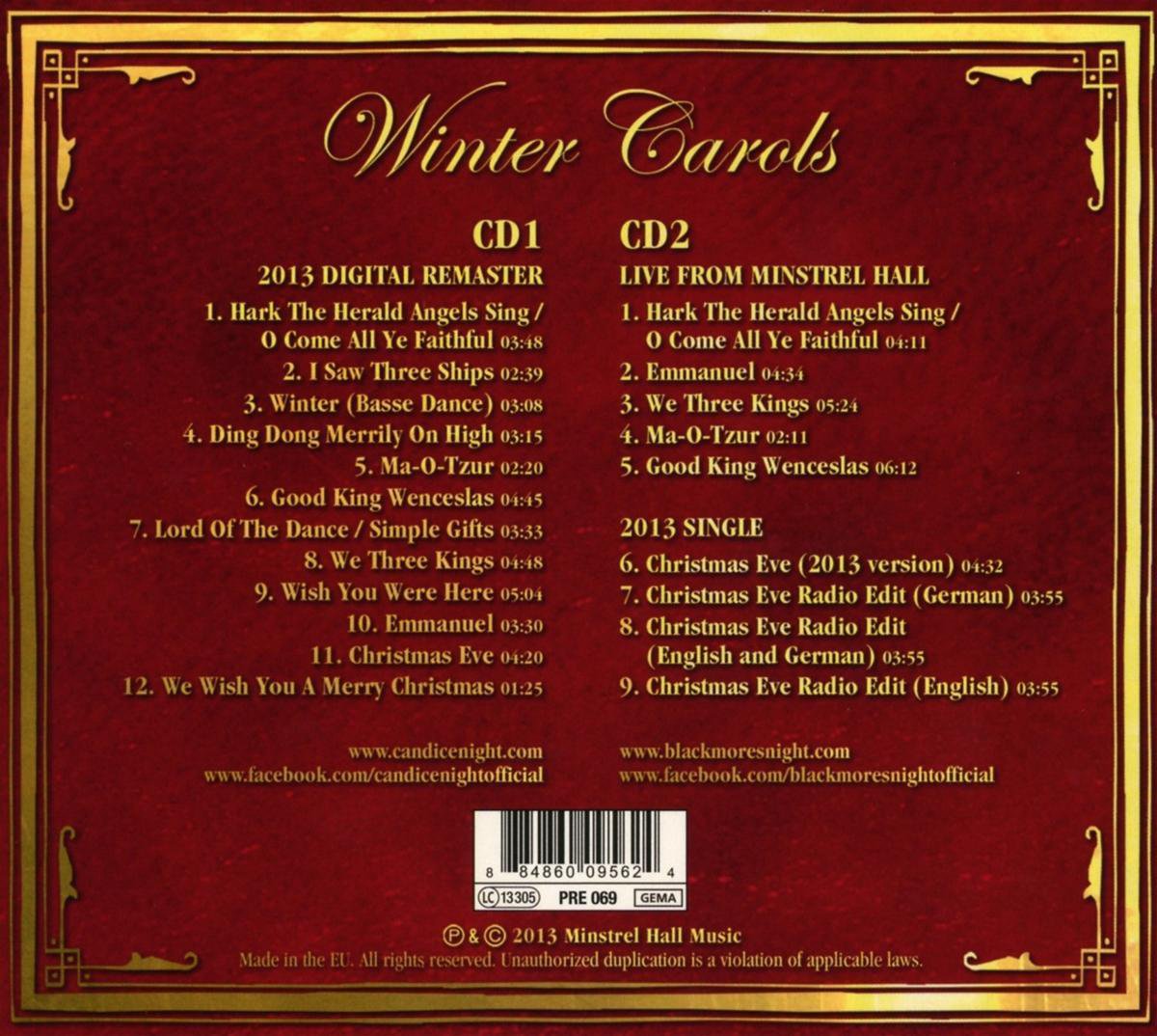 Winter Carols, Blackmore's Night | CD (album) | Muziek | bol.com