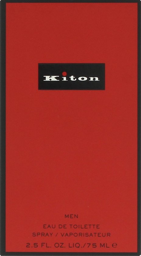 Kiton Kiton Men 75 ml - Eau De Toilette - Herenparfum | bol