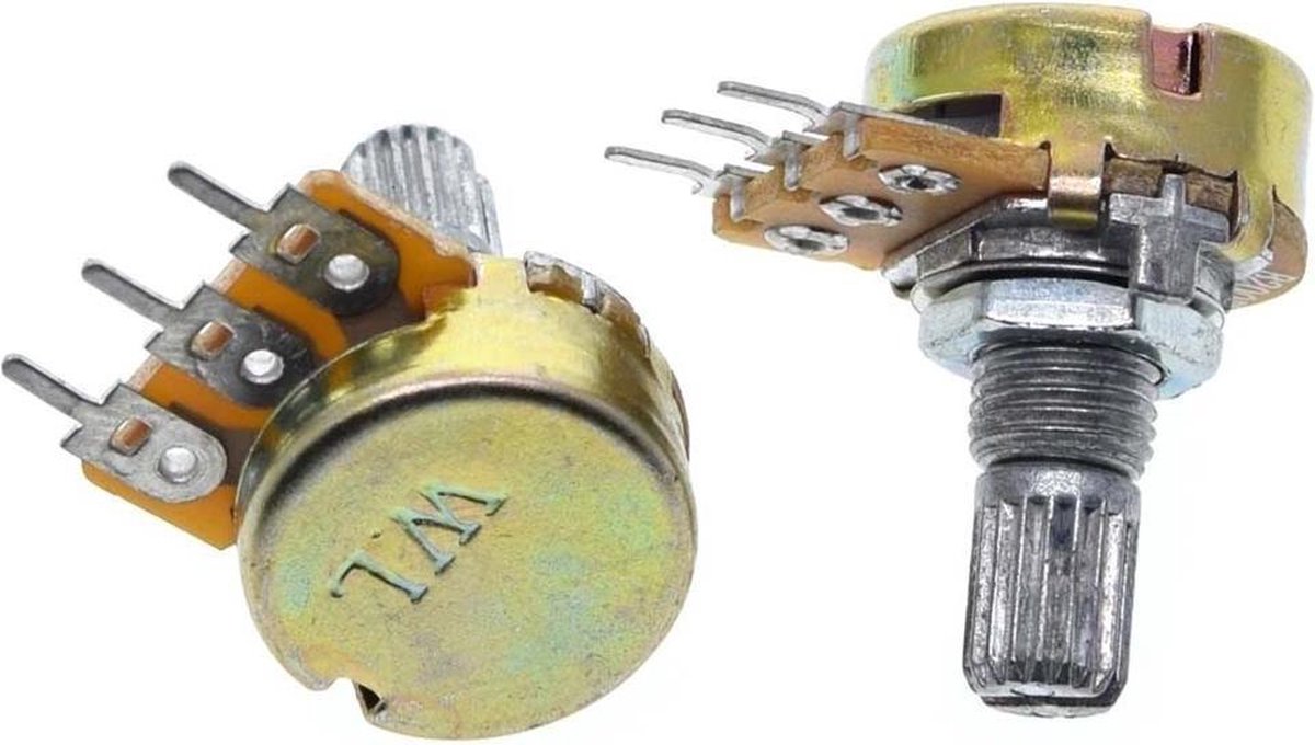 B250K Potentiometer 3 pin 250K ohm - Liniair potentiometer - potmeter ...