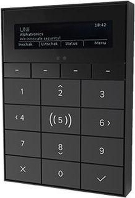Alphatronics bedieningspaneel, OLED display, verlicht display en toetsen,... | bol