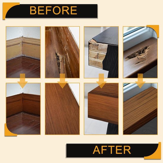 MK Stoer- Houtreparatiepatchband - Zelfklevend - 31,8 inch x 33 ft ...