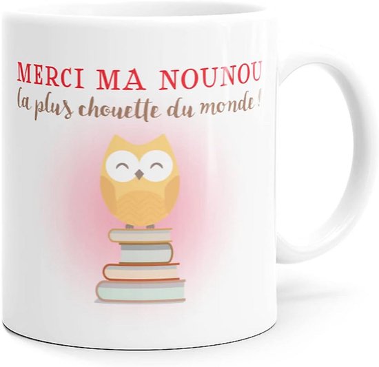 Grappige Uil Mok met Inspirerende Tekst - Origineel Cadeau voor Juffen ...