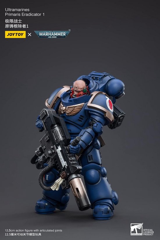 Warhammer 40k Ultramarines Primaris Eradicator Actiefiguur 1/18 Schaal ...