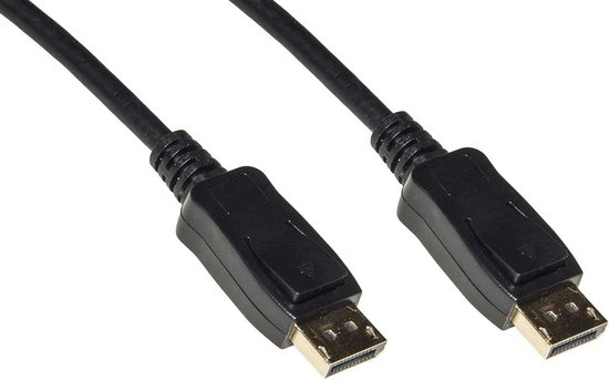 DisplayPort 1.2 Kabel 4K 0,5 meter - DP Beamer TV Monitor Aansluitkabel ...