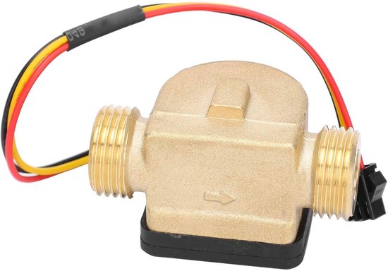 Water Flow Sensor 0.3-10L/min - Messing Flowmeter voor Boilers - Ideaal ...