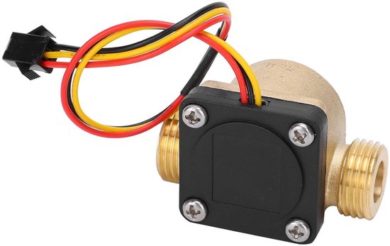 Water Flow Sensor 0.3-10L/min - Messing Flowmeter voor Boilers - Ideaal ...