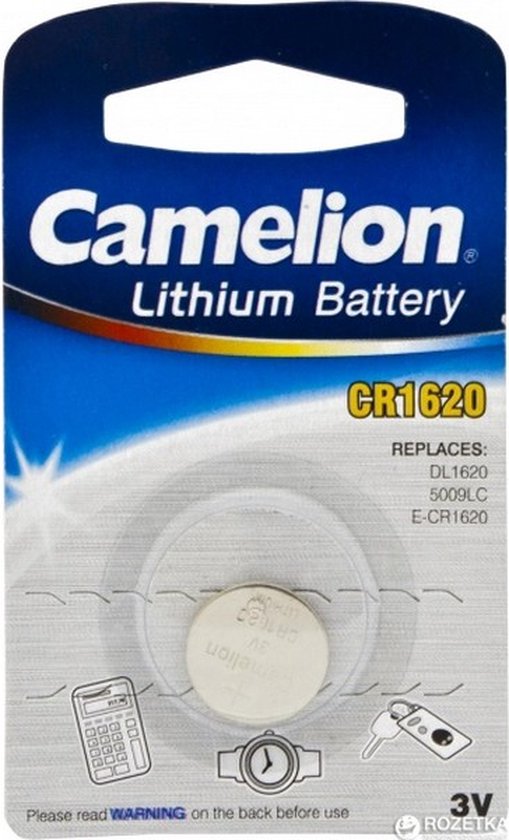 batterij knoopcel Lithium 3V CR1620 per stuk | bol.com