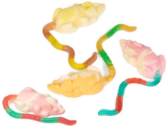 Trolli Muizen - Snoep - 1 kg - Ratten | bol