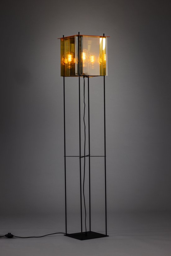ETH Cube - Vloerlamp - Zilver Goud - 160 cm hoog | bol