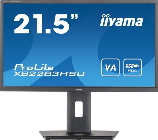 Iiyama ProLite XB2283HSU-B1 - Full HD Monitor - 22 inch | bol