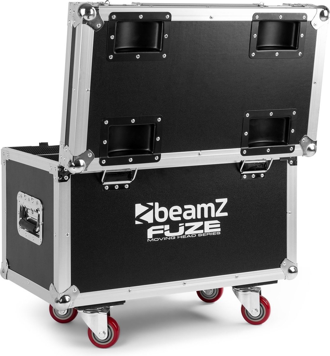 Flightcase - BeamZ FCFZ4 - voor 4x FUZE75B, 75S of 610Z moving head | bol.com