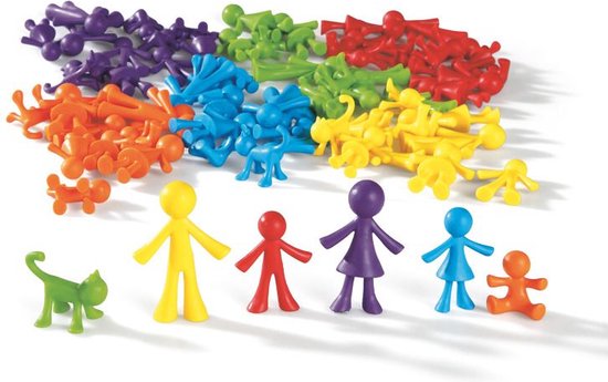 Sorteerspel Family Counters 72 stuks - Learning Resources | Games | bol.com