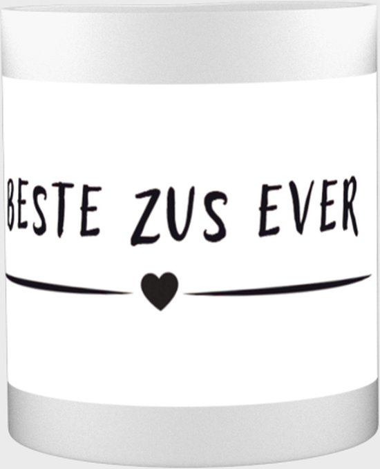 Beste zus ever Mok met opdruk - zus - sister - leuk cadeau voor je zus ...