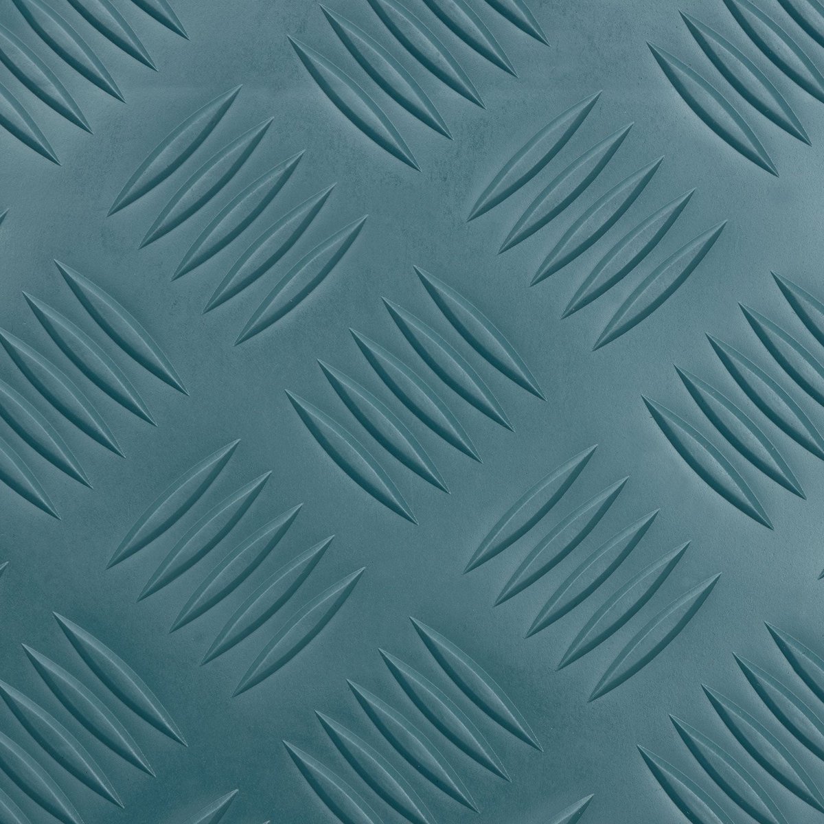 etm Rubber loper - Rubbermat - Diamond Cut - 2 mm - Turquoise - 120 x ...