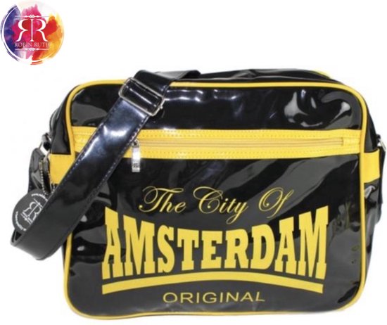 Robin Ruth Originals Amsterdam Schoudertas - Zwart | bol