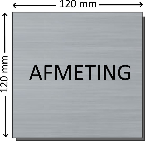 Deurbordje XL - bordje - Dames toilet wc icoon + Heren toilet wc icoon ...