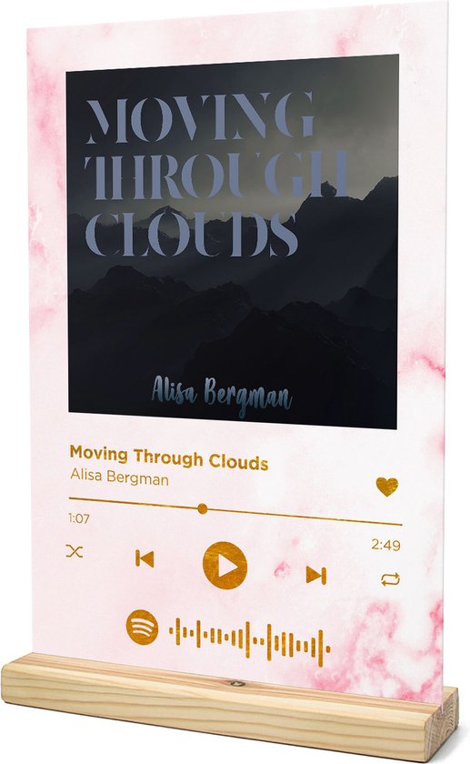 Songr Spotify Muziek Bordje - Moving Through Clouds - Alisa Bergman ...