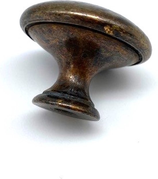 Knop Messing Antiek 35mm | bol
