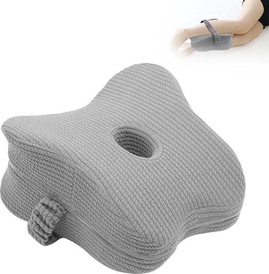 Kniekussen voor zijslapers - Orthopedisch beenkussen voor pijnvrije ...