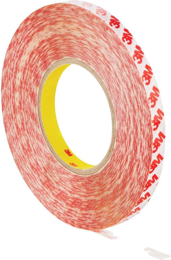 3M GPT-020F12 Dubbelzijdige tape Transparant (l x b) 50 m x 12 mm 1 stuk(s) | bol