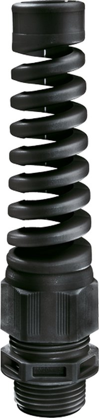 Wiska wartel M20 doorlaat 6-13mm met knikbeschermer- zwart per 50 stuks ...