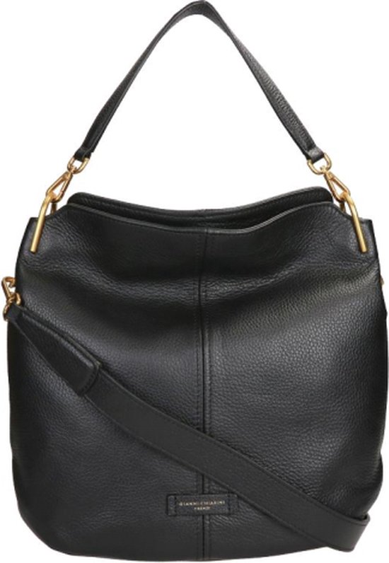 Gianni Chiarini Medium Schoudertas Dames - Leer - Frida - Zwart | bol