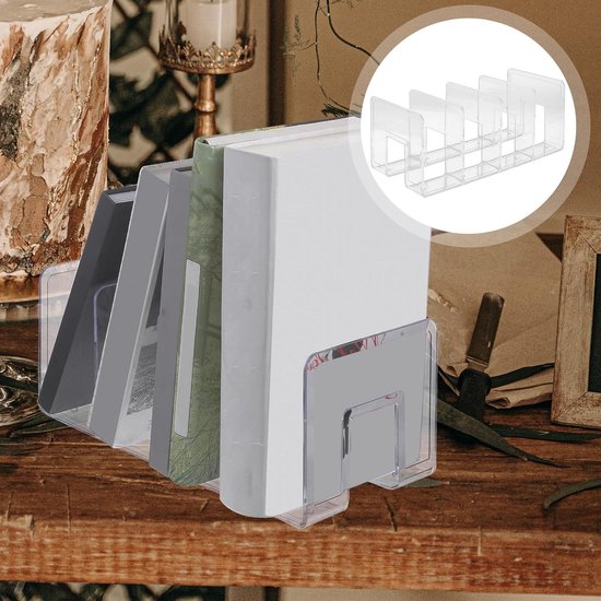 Bureauplank Plastic Tijdschriftenhouder - Bureau File Organizer ...