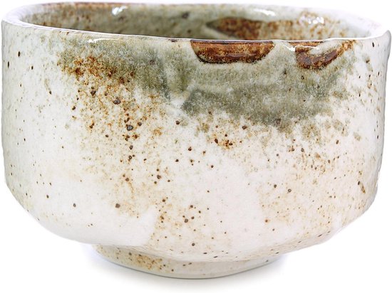 Handgemaakte Beige Matcha Tea Bowl - Japanese Ceremony Authentic ...