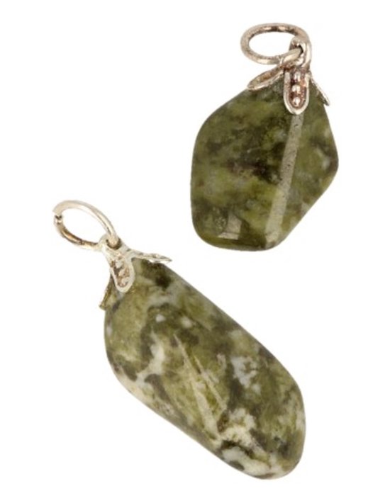 Ruben Robijn Epidoot edelsteen hanger | bol